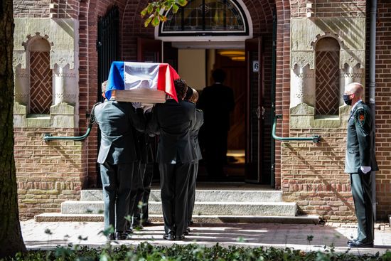 Funeral Military Honors Commando Simmie Poetsema Editorial Stock Photo ...