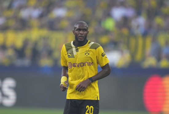 Anthony Modeste Borussia Dortmund Looks On Editorial Stock Photo ...