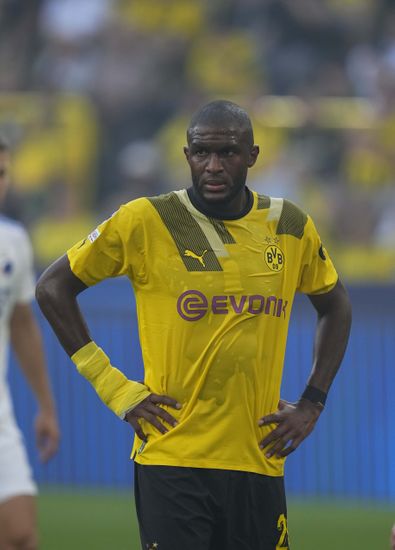 Anthony Modeste Borussia Dortmund Looks On Editorial Stock Photo ...