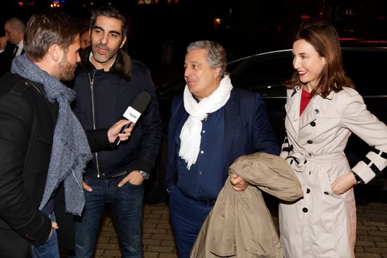 Christophe Beaugrand Christian Clavier Ary Abittan Editorial Stock ...