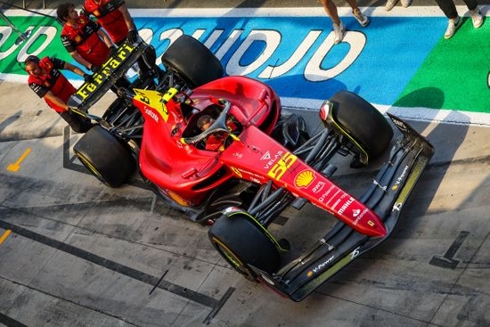 Scuderia Ferrari F175 Focus On Special Editorial Stock Photo - Stock ...