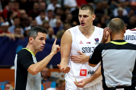 Nikola Jokic Serbia R Discusses Referee Editorial Stock Photo - Stock ...