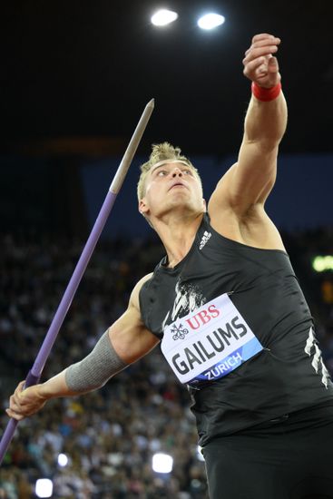 Patriks Gailums Latvia Competes Mens Javelin Editorial Stock Photo ...
