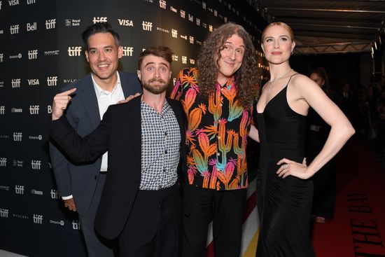 Eric Appel Daniel Radcliffe Weird Al Editorial Stock Photo - Stock ...