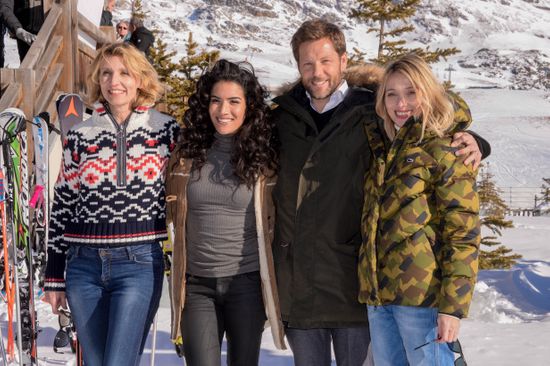 Alexandra Lamy Sabrina Ouazani Jamie Bamber Editorial Stock Photo ...