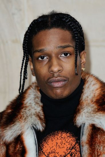 Asap Rocky Attending Christian Dior Haute Editorial Stock Photo - Stock ...