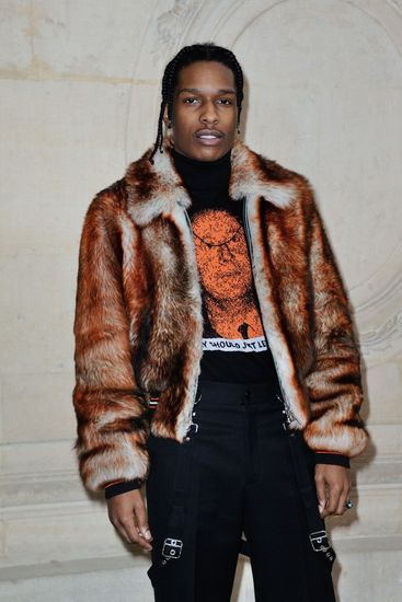Asap Rocky Attending Christian Dior Haute Editorial Stock Photo - Stock ...