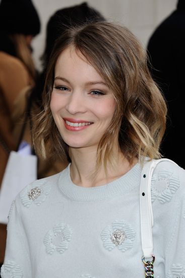 Diane Roussel Attending Chanel Haute Couture Editorial Stock Photo ...