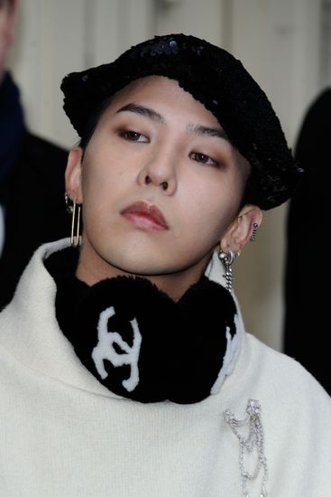 Gdragon Attending Chanel Haute Couture Spring Editorial Stock Photo ...