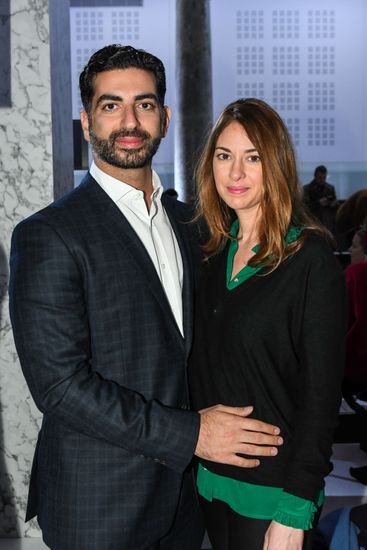 Fahd Hariri Wife Attend Lebanese Designer Editorial Stock Photo - Stock ...