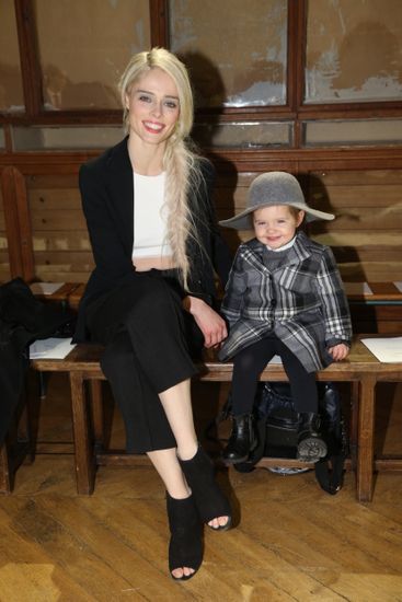 Coco Rocha Her Daughter Attending Bonpoint Editorial Stock Photo ...