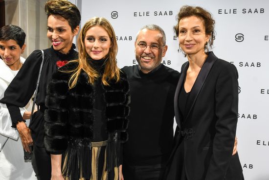 Lr Farida Khelfa Seydoux Olivia Palermo Editorial Stock Photo - Stock ...