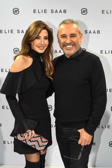 Nancy Ajram Poses Lebanese Designer Elie Editorial Stock Photo - Stock ...