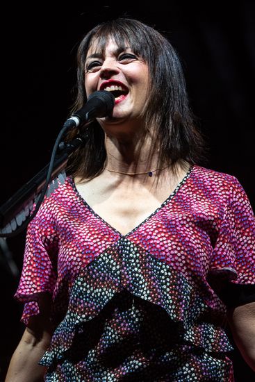 Italian Singersongwriter Carmen Consoli Performs Live Editorial Stock ...