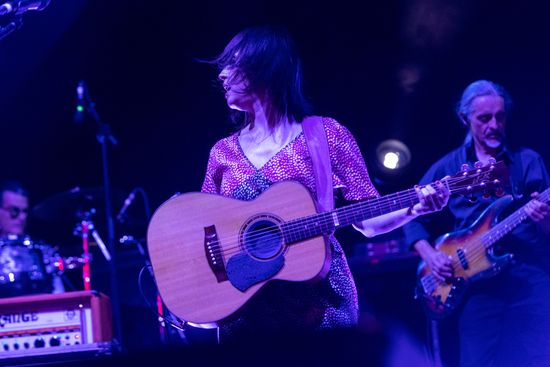 Italian Singersongwriter Carmen Consoli Performs Live Editorial Stock ...