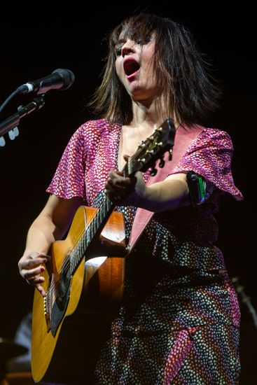 Italian Singersongwriter Carmen Consoli Performs Live Editorial Stock ...