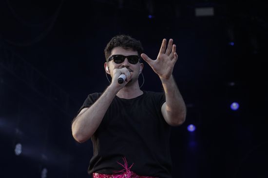 Brazilian Singer Jao Participates Rock Rio Editorial Stock Photo ...