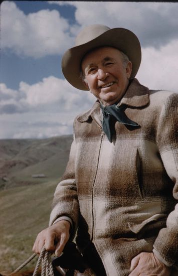 Portrait Walter Brennan Oregon United States Editorial Stock Photo ...