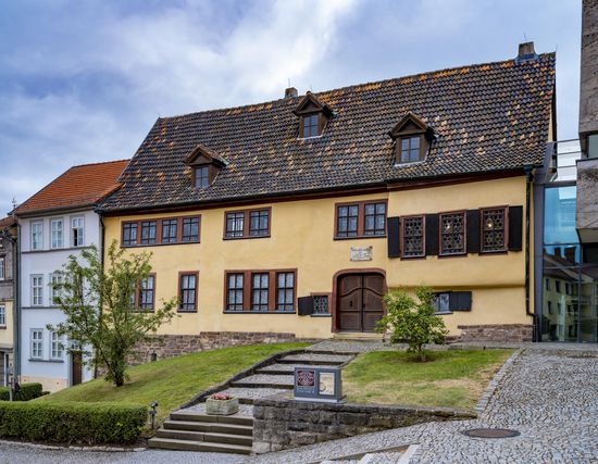 Bach House Birthplace Johann Sebastian Bach Editorial Stock Photo ...