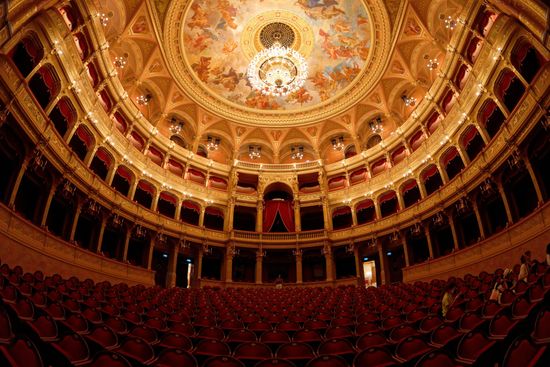 Opera Theatre Room Ceiling Chandelier Interior Editorial Stock Photo ...