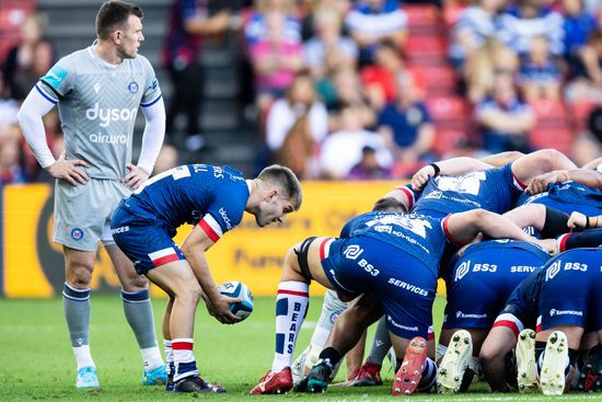Harry Randall Bristol Rugby Puts Scrum Editorial Stock Photo - Stock ...