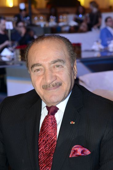 Iraqi Businessman Nadhmi Auchi Attends Mcf Editorial Stock Photo ...