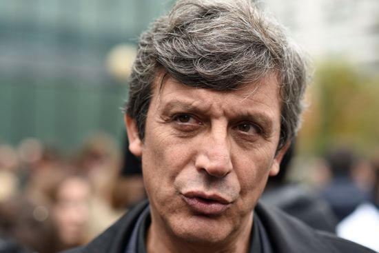 Paris Senator David Assouline Supports Staff Editorial Stock Photo ...