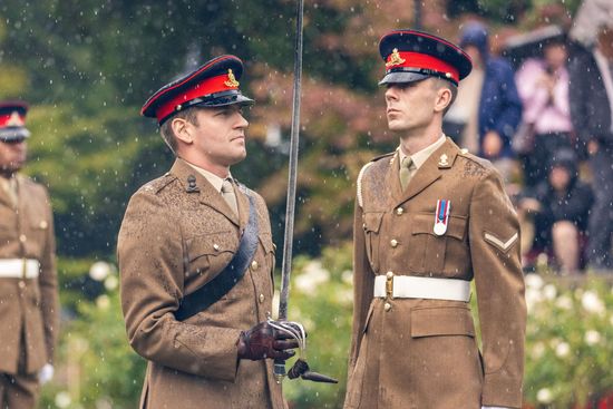 Soldiers 4 Regiment Royal Artillery Fire Editorial Stock Photo - Stock ...
