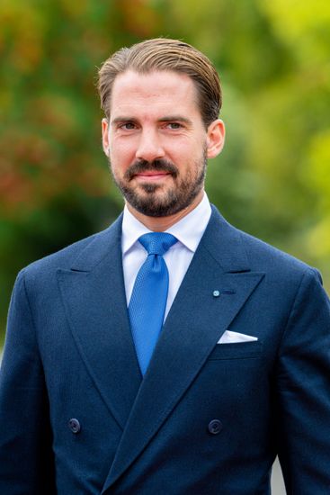 Prince Philippos Greece Denmark Attending Lunch Editorial Stock Photo ...