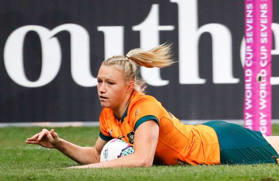 Maddison Levi Australia Scores Try During Editorial Stock Photo - Stock ...