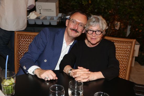 Exclusive Patrick Fabre Mariefrance Briere Attending Editorial Stock ...