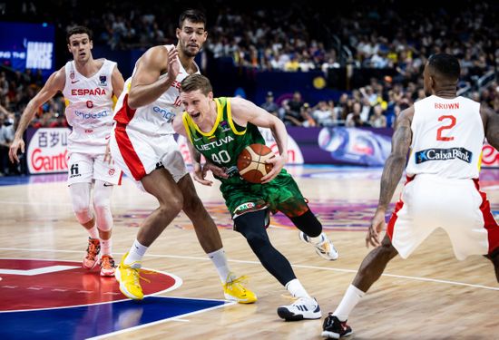 Grigonis Marius Lithuania During Basketball Match Editorial Stock Photo ...