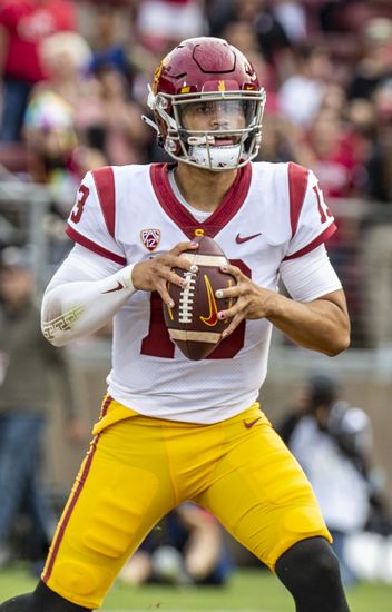Palo Alto Ca Usa Usc Quarterback Editorial Stock Photo - Stock Image ...