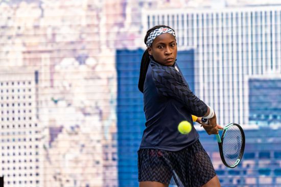 Coco Gauff Usa Competing 2022 Us Editorial Stock Photo - Stock Image ...