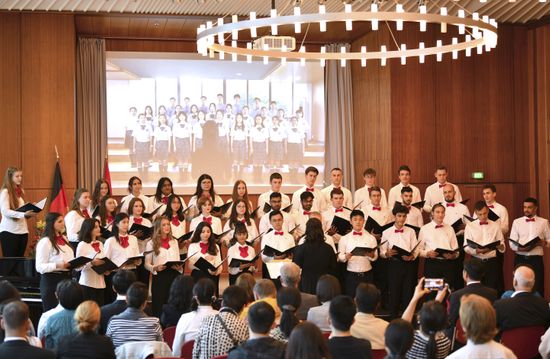 Members Burg Chinese Chorus Perform During Editorial Stock Photo ...