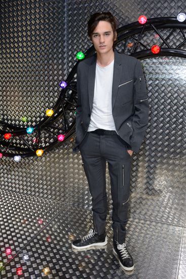 Alainfabien Delon Arriving Christian Dior Homme Editorial Stock Photo ...