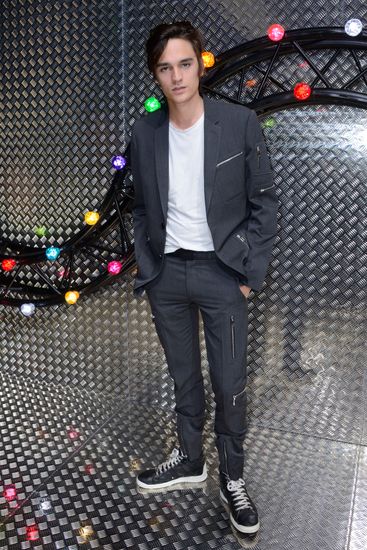 Alainfabien Delon Arriving Christian Dior Homme Editorial Stock Photo ...