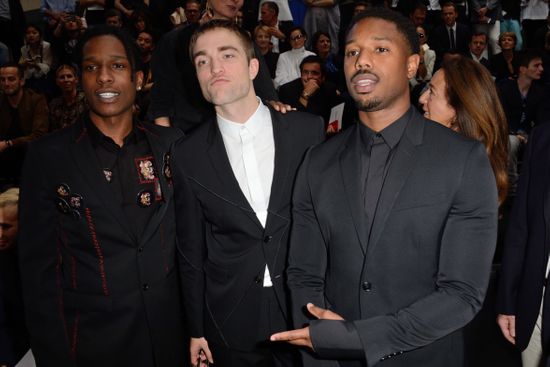 Asap Rocky Robert Pattinson Michael B Editorial Stock Photo - Stock ...
