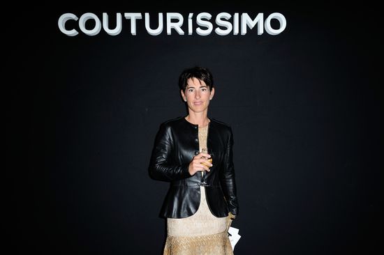 Gemma Sheppard Attending Couturissimo Haute Couture Editorial Stock ...