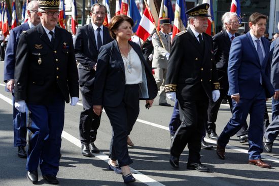 Martine Aubry Patrick Kanner Attend Bastille Editorial Stock Photo ...