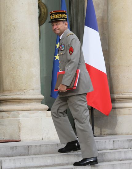 Chief Defence Staff French Army General Editorial Stock Photo - Stock ...