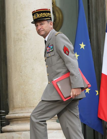 Chief Defence Staff French Army General Editorial Stock Photo - Stock ...