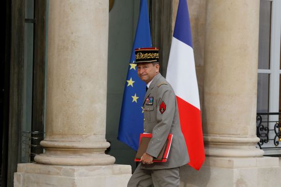 Chief Defence Staff French Army General Editorial Stock Photo - Stock ...