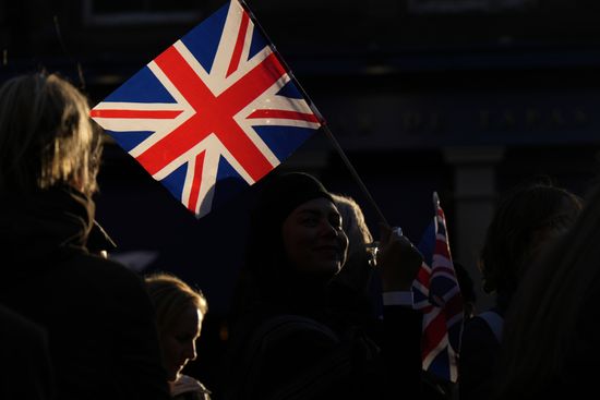 Member Public Union Jack Flag Queues Editorial Stock Photo - Stock ...