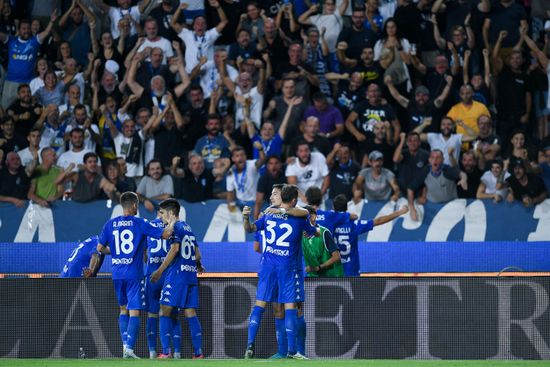 Filippo Bandinelli Empoli Fc Celebrates After Editorial Stock Photo ...