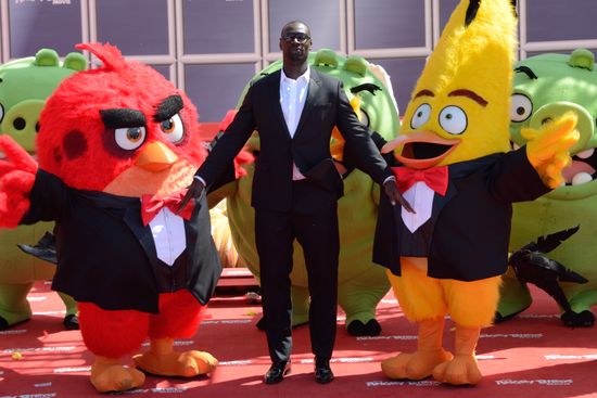 Omar Sy Attending Angry Birds Movie Editorial Stock Photo - Stock Image ...