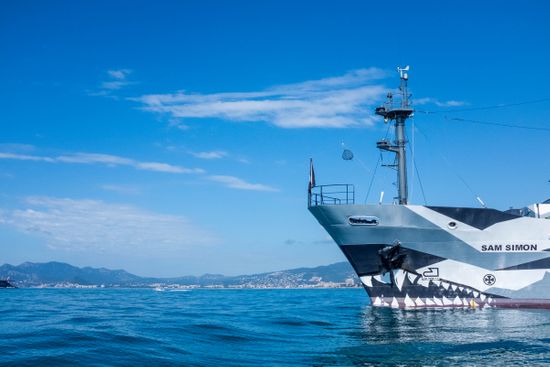 Sea Shepherd My Sam Simon On Editorial Stock Photo - Stock Image ...