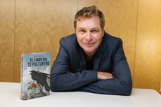 German Writer Oliver Potzsch Poses During Editorial Stock Photo - Stock ...