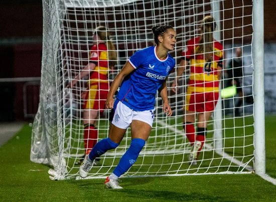 Rangers Womens Forward Kayla Mccoy Celebrates Editorial Stock Photo ...