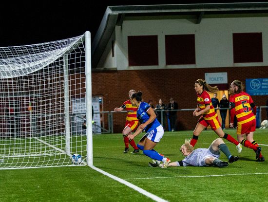 Rangers Womens Forward Kayla Mccoy Scores Editorial Stock Photo - Stock ...